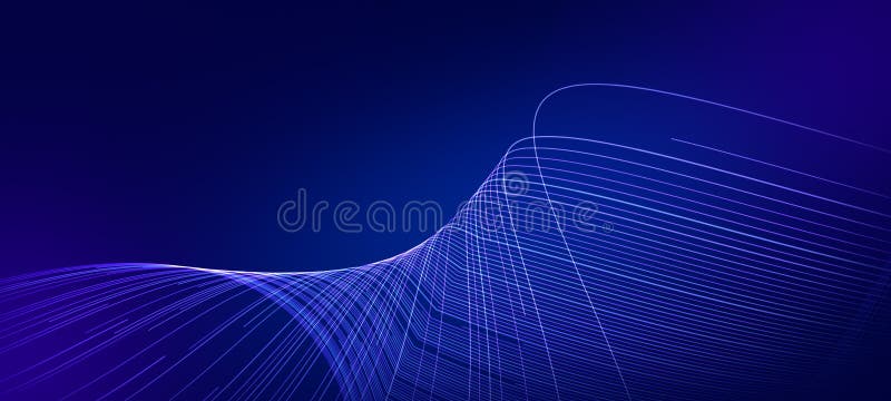 Abstract Lines on Panoramic Tech Background. Neural Networks Stock ... Abstract Lines on Panoramic Tech Background. Neural Networks Stock ...