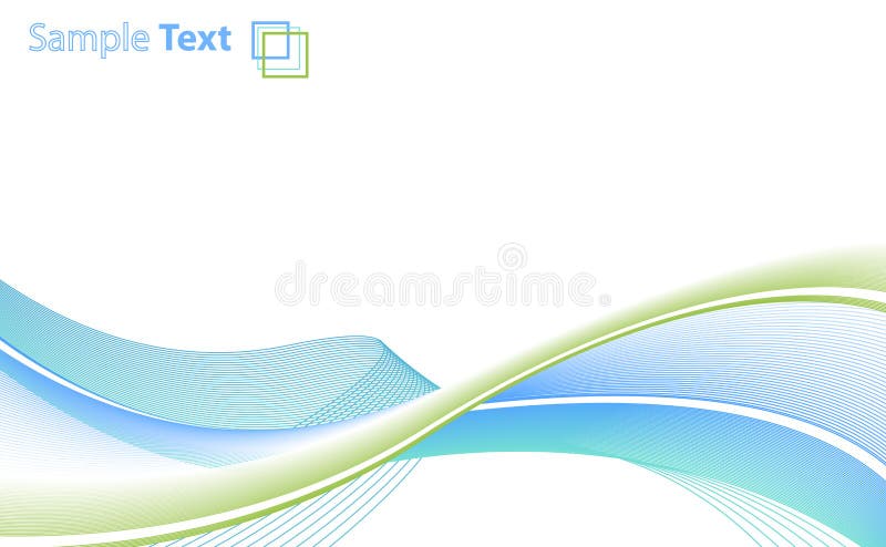 Abstract Lines Paper Template Stock Vector - Illustration of corner ...