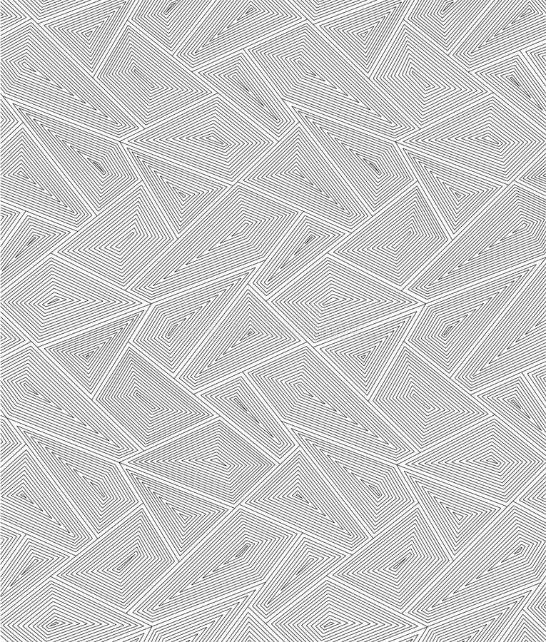 Abstract Lines Pattern - Line Art Stock Vector - Illustration of ...