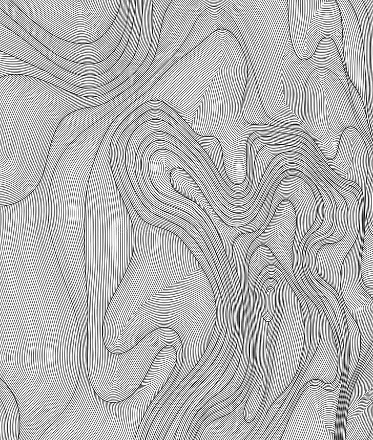 Abstract Lines Pattern - Line Art Stock Vector - Illustration of wave ...