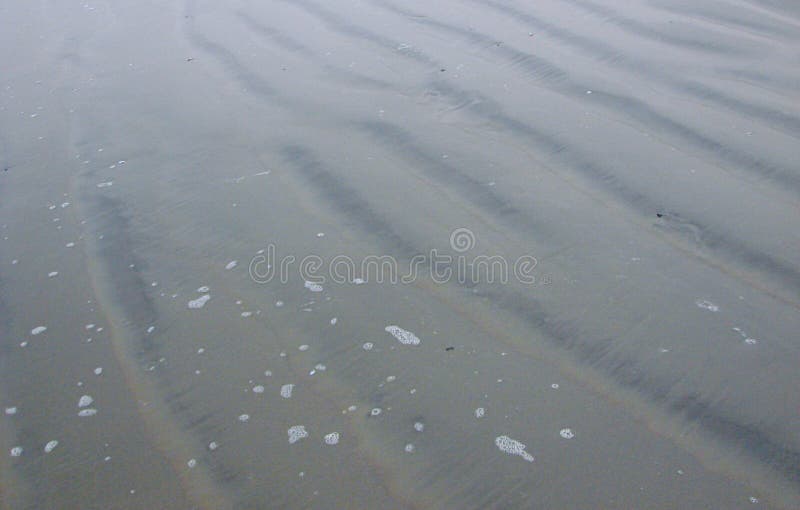 Abstract Lines Pattern Over Grey Sandy Beach - Natural Background Stock ...