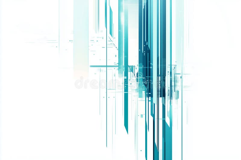 Abstract Lines and Shapes on a Light Background. Ideal for ...