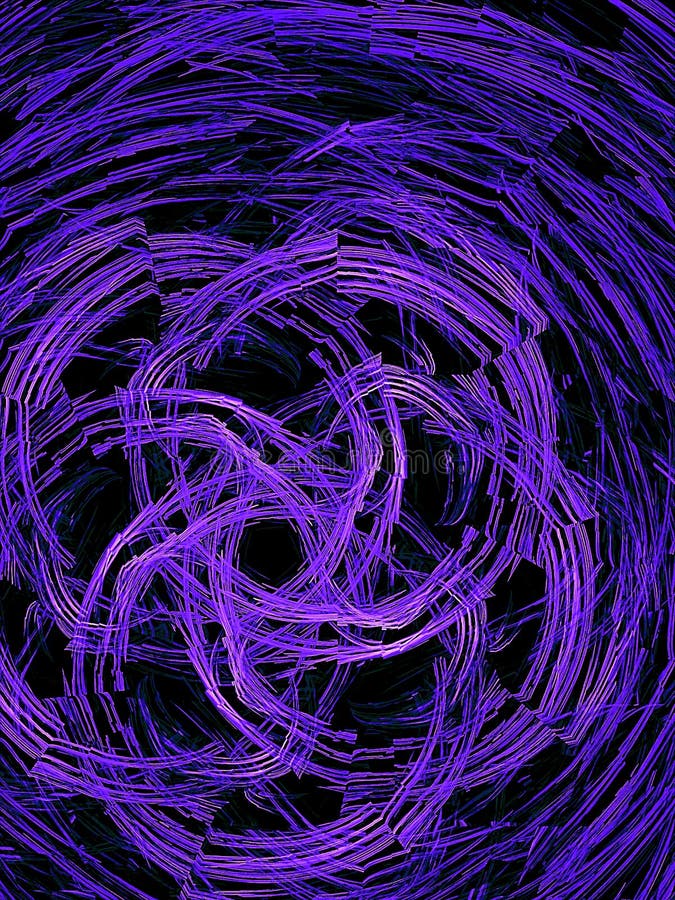 Abstract Lines Space Background Stock Illustration - Illustration of ...