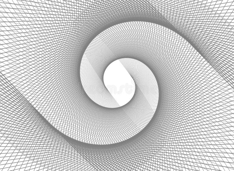 Abstract Lines Spiral Paint Background Stock Vector - Illustration of ...