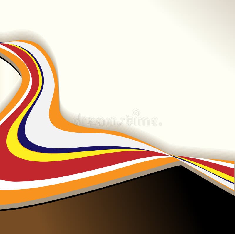 Abstract lines template stock vector. Illustration of space - 9108672