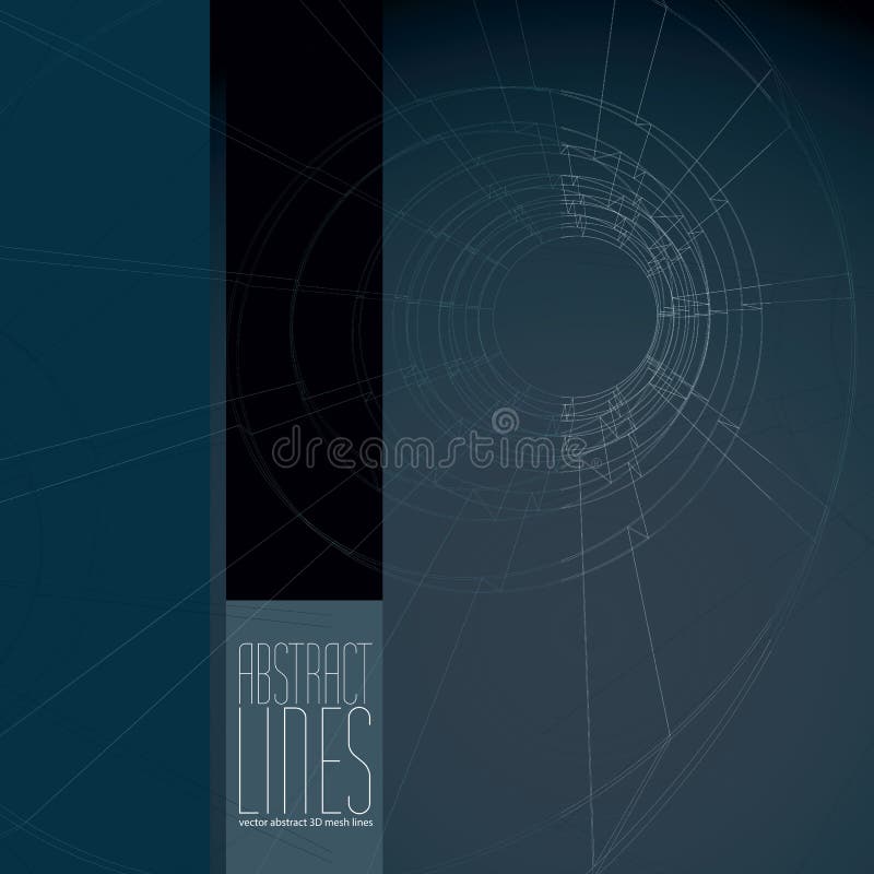 Abstract Lines Vector Illustration, Clear Eps 8 Vector. Stock Vector ...
