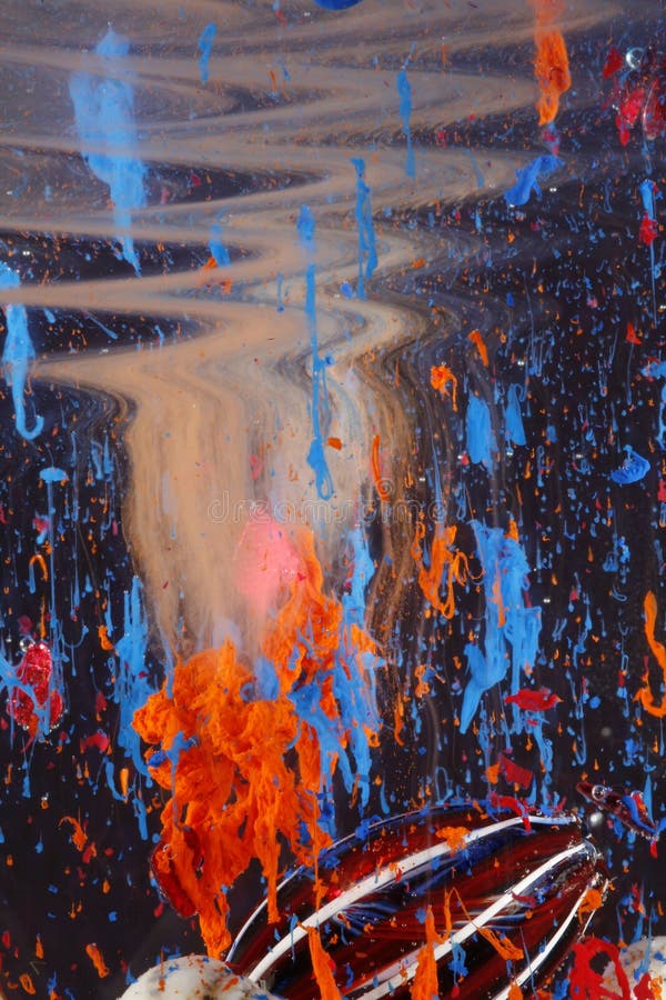 Abstract liquid art stock photo. Image of abstract, blobs - 12775866