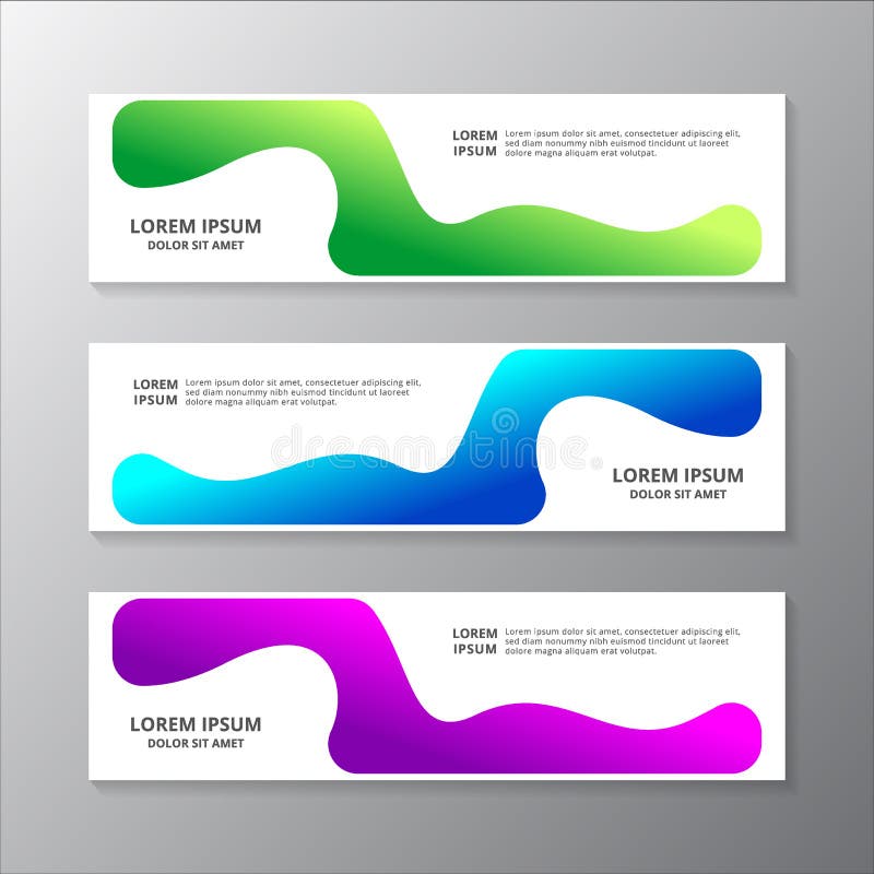 Abstract Liquid Banner Template, Gradient Color, Modern Layout Web ... Abstract Liquid Banner Template, Gradient Color, Modern Layout Web ...