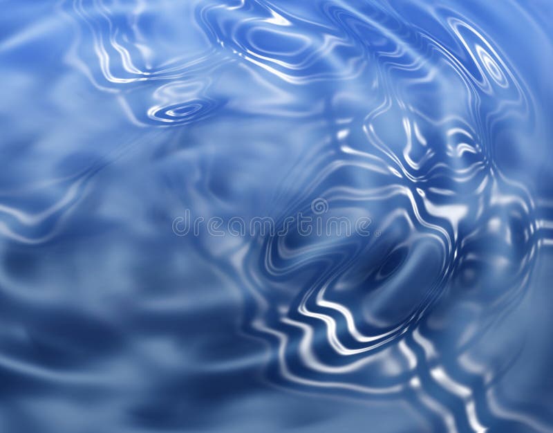 Abstract Liquid Blue Background Stock Illustration - Illustration of ...