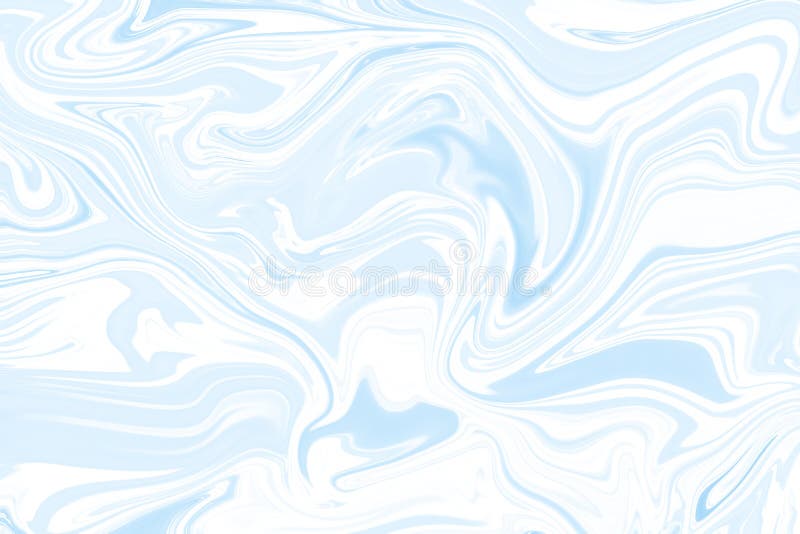 Abstract Liquid Blue and White Background Stock Illustration ...