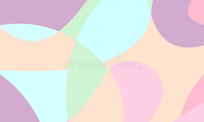 Abstract Liquid and Curvy Geometric Background for Banner Stock Vector ...