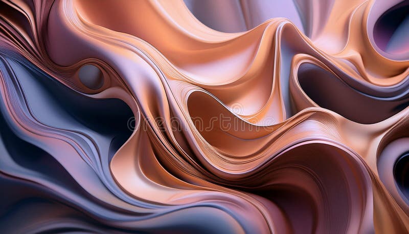 Abstract Liquid 3D Design stock illustration. Illustration of performance - 342945648