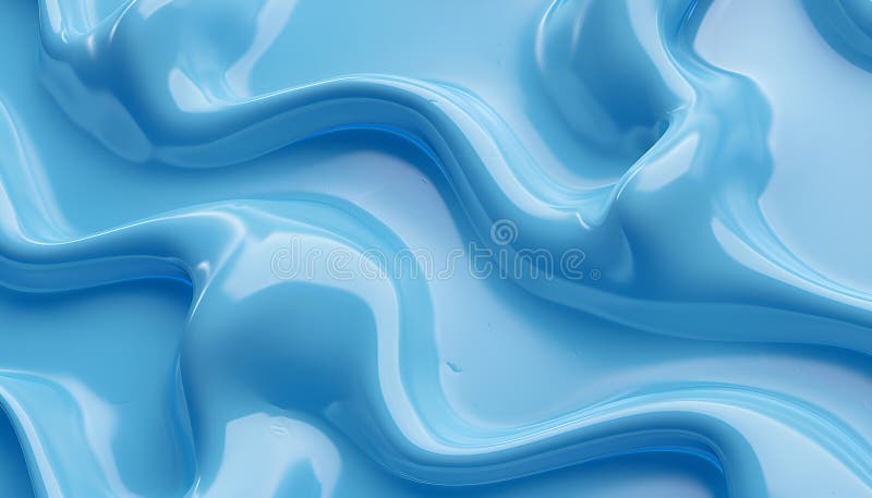 Abstract Liquid Design Smooth Blue Rubber Texture on Matte Plastic ...