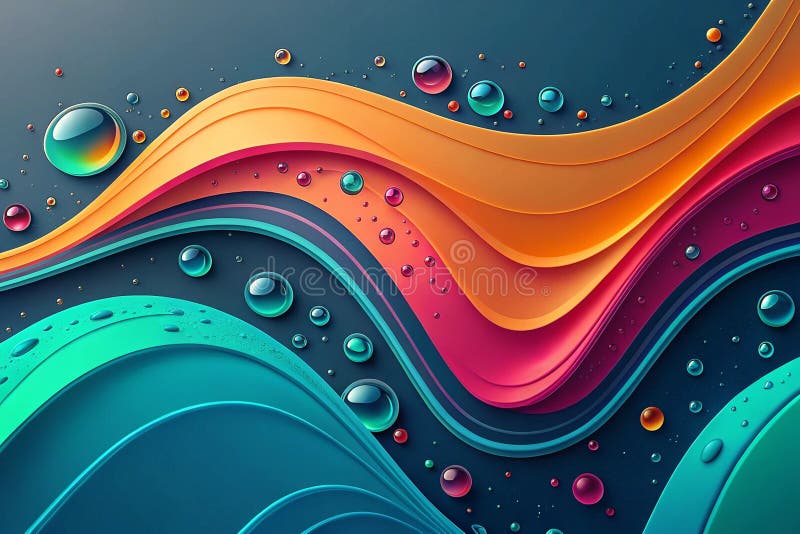 Abstract, Liquid Fluid, Tech Wallpaper-generated by Ai Stock ...