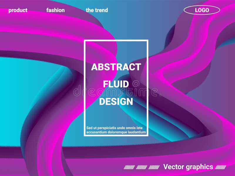 Abstract liquid form of stock vector. Illustration of colorful - 227517093