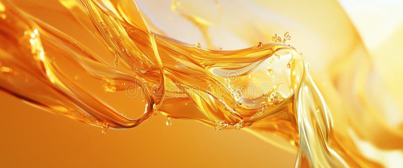 Abstract Liquid Gold Flow Bright Energetic Texture Stock Illustration - Illustration of modern ...