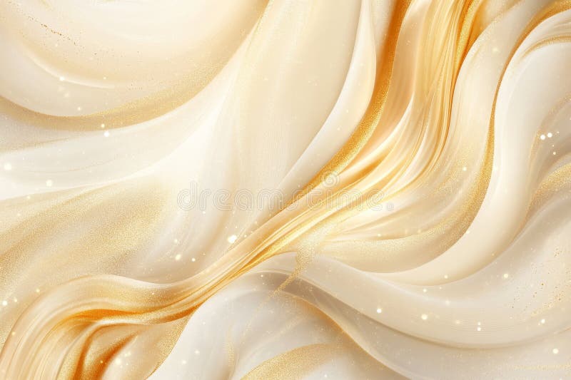 Abstract Liquid Gold Texture, Vibrant Metallic Flows Blending ...