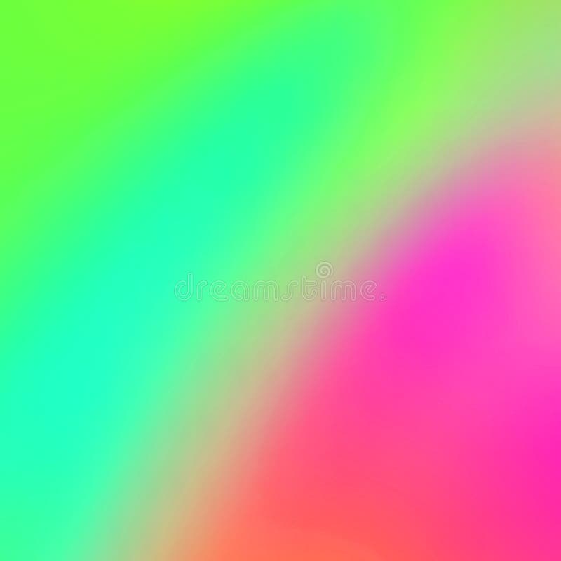 Abstract Liquid Gradient Light Green and Orange Geometric Fluid Shapes ...