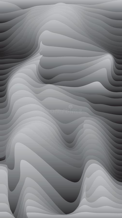 Abstract Liquid Gray Background. Screen Vector Design for Mobile Stock ...