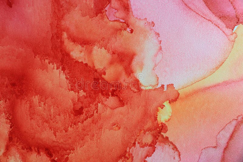 Abstract Liquid Ink Art Painting As Background, Top View Stock ...