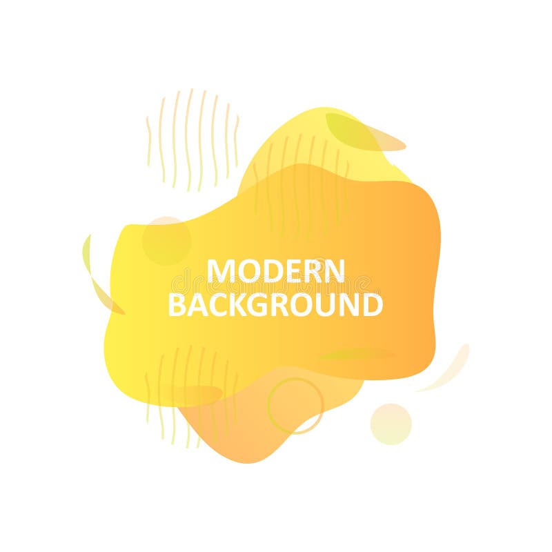 Abstract Liquid Logo Shape. Water Paint Design, Abstract Modern Element ...