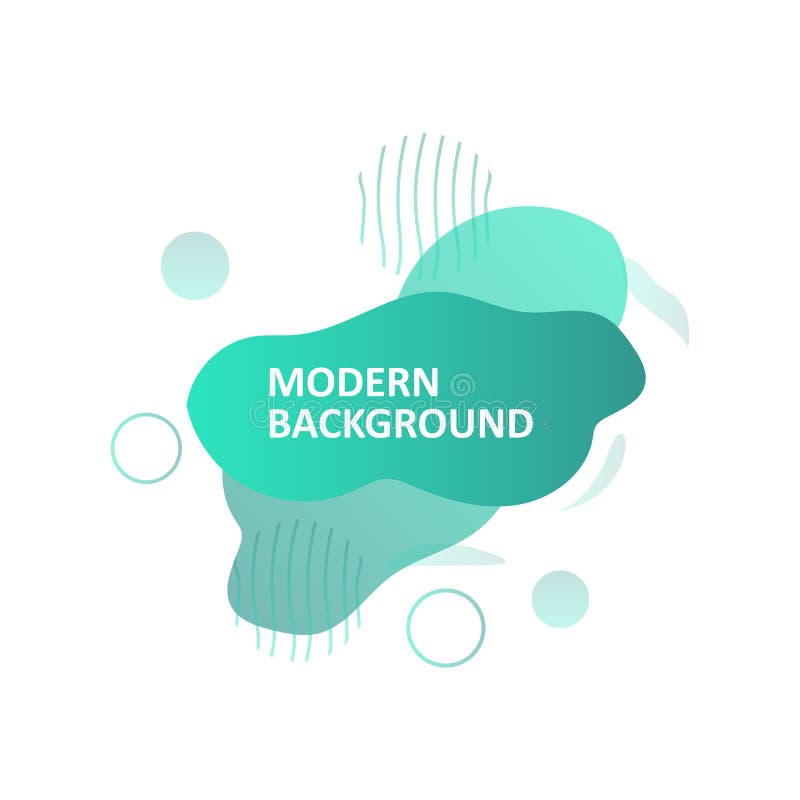 Abstract Liquid Logo Shape. Water Paint Design, Abstract Modern Element ...