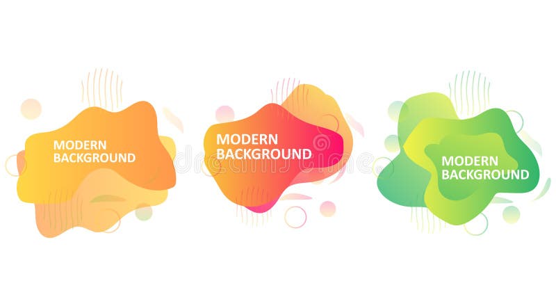 Abstract Liquid Logo Shape. Water Paint Design, Abstract Modern Element ...