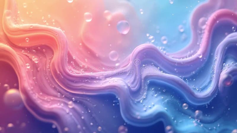 Abstract Background with Liquid Metal. Concept of Fluidity, Movement, and Transformation Stock ...