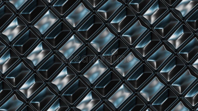 Abstract Liquid Metal Crystals, Geometric Texture Stock Footage - Video ...