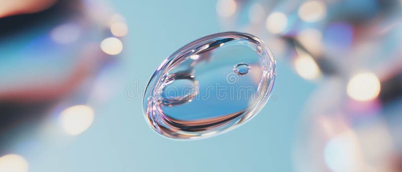 Abstract Liquid Metal Droplets Create Mesmerizing Reflective Surfaces ...