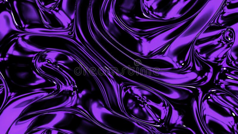 Abstract Liquid Metallic Texture. Design. Fluid Metal Substance. Stock ...