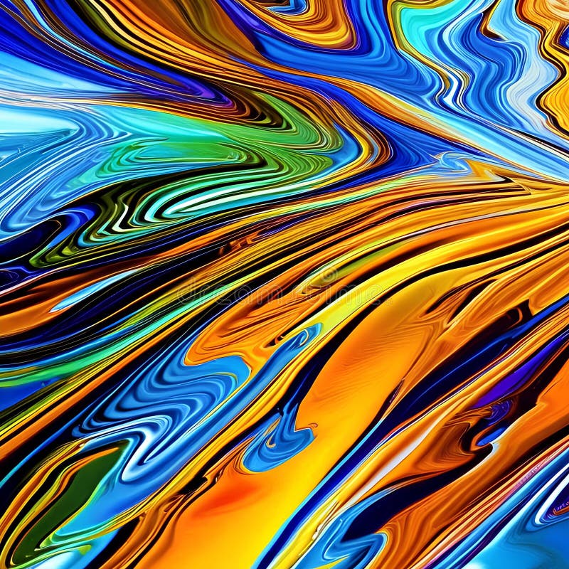 1275 Abstract Liquid Paint: a Captivating and Abstract Background ...