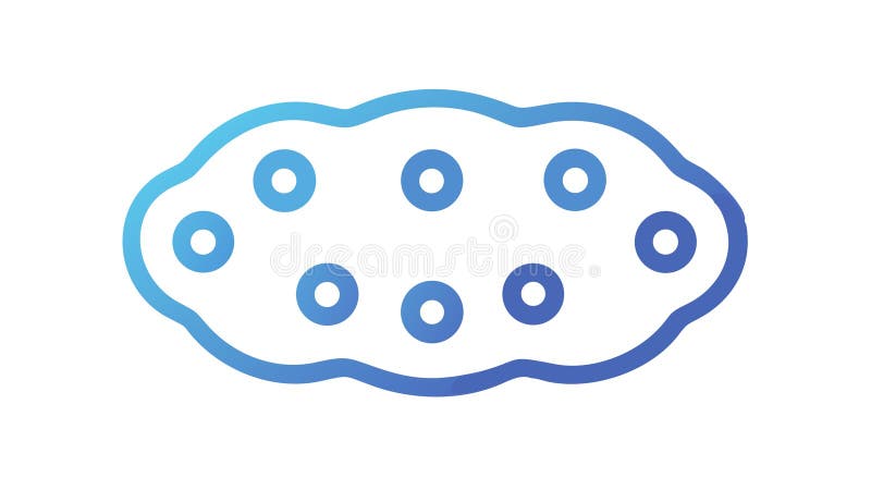 Abstract Liquid Particles Vector Icon for Science Fluid Chemistry ...