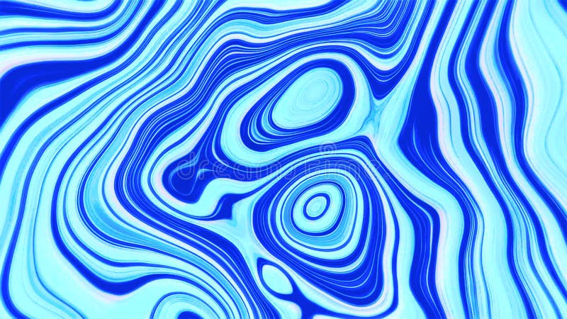 Abstract Liquid Patterns, Flowing Fluid Shapes. Motion. Flowing Liquid ...
