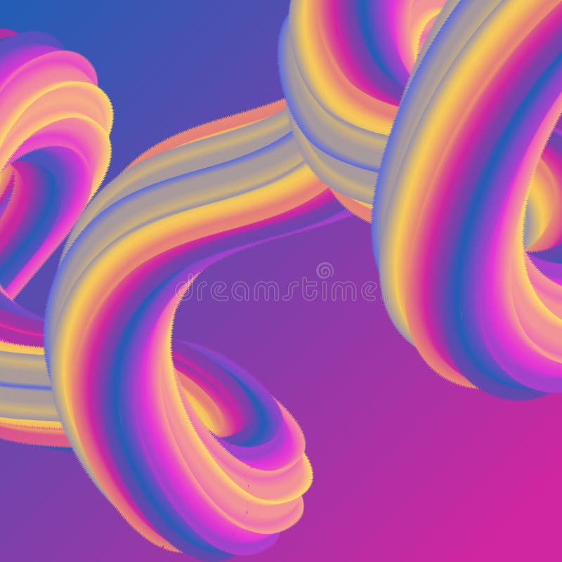 Abstract Liquid Red Wave. Template for Presentation, Advertising. Eps ...