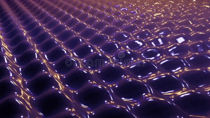 Abstract Liquid Ripples on the Surface Stock Footage - Video of texture ...