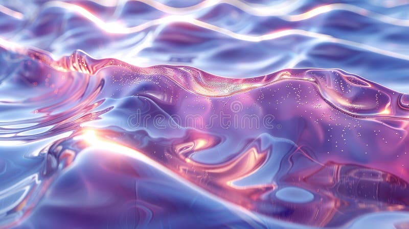 Abstract Liquid Texture stock illustration. Illustration of blue ...