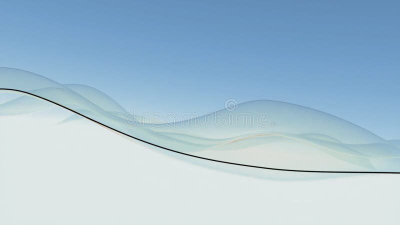 Abstract Liquid Wave Animation. Stock Video - Video of abstract, water ...