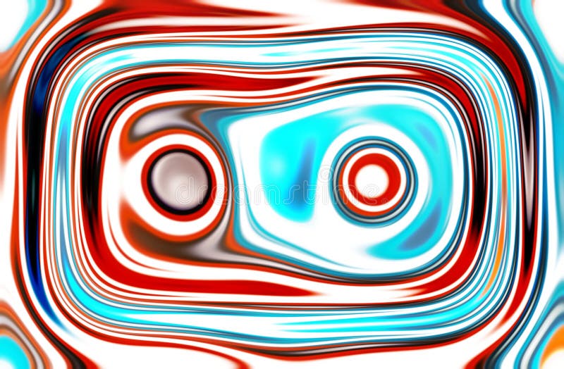 Abstract Liquid Wave Background, Flowing Liquid Stock Illustration ...