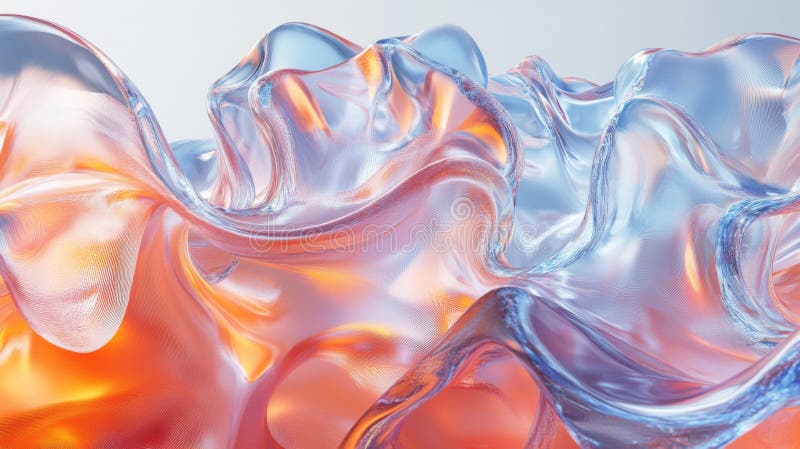 Abstract Liquid Wave Background Texture Stock Illustration ...