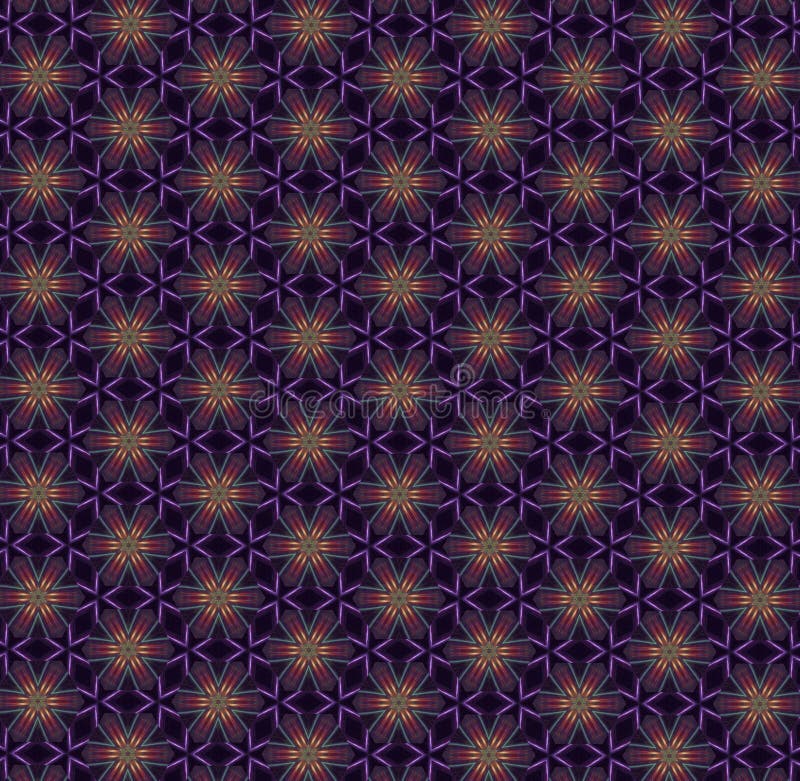 Abstract Modern and Colourful Seamless Pattern Background Stock ...