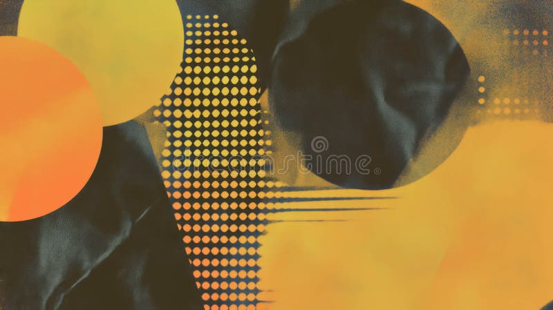 Abstract Lo Fi Design with Halftone Pattern and Dots for Modern Texture ...
