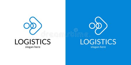 Abstract logistics symbol stock vector. Illustration of company - 312732178