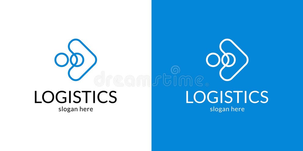 Abstract logistics symbol stock vector. Illustration of company - 312732178