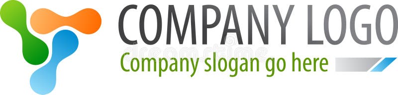 Green and Grey Company Logo Stock Vector - Illustration of isolated ...