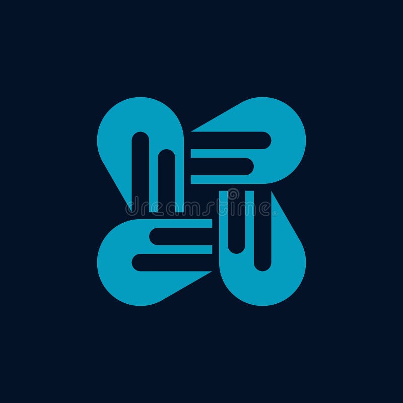 Abstract logo stock vector. Illustration of seamless - 254497384