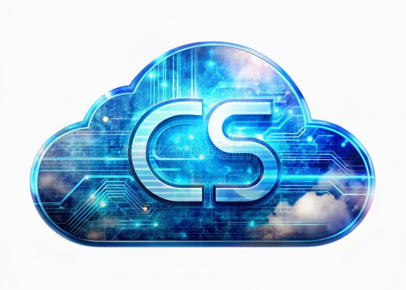 Abstract Logo Design for Creative Cloud Modern Interpretation of CS ...