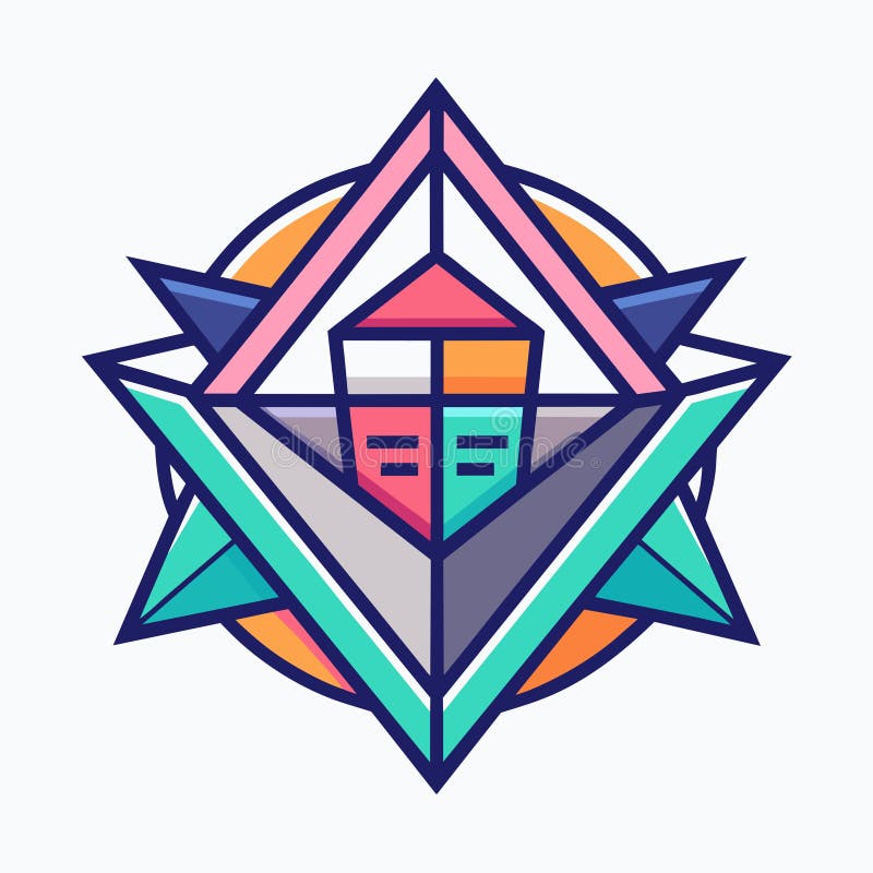 An Abstract Logo Design for E-commerce Using Geometric Shapes and ...