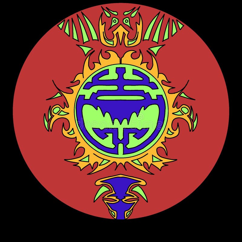 Abstract Logo with Detailed Workmanship Suitable for a Logo or Emblem ...