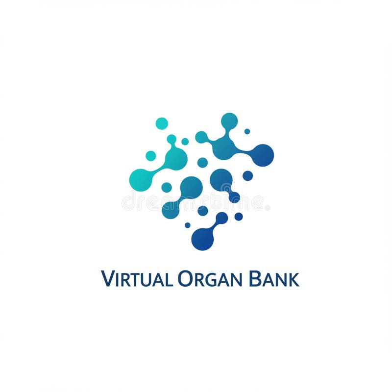 Abstract Logo Featuring a Cluster of Interconnected Dots Resembling ...